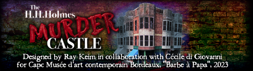 Holmes Murder Castle Paper Model Kit