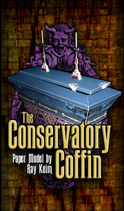 Conservatory Coffin Paper Model Kit